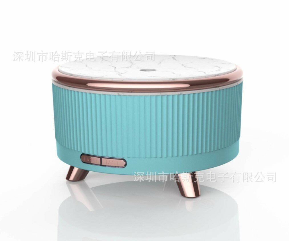 2026 Ультразвуковой ароматерапевтический диффузор с деревянной текстурой, мини-увлажнитель большой емкости 500 мл для спальни, диффузор для эфирных масел