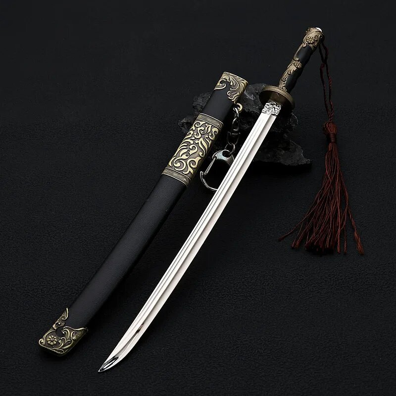 Меч декоративный Chu Sijing, цвет Jinyiwei Blade, 22 см
