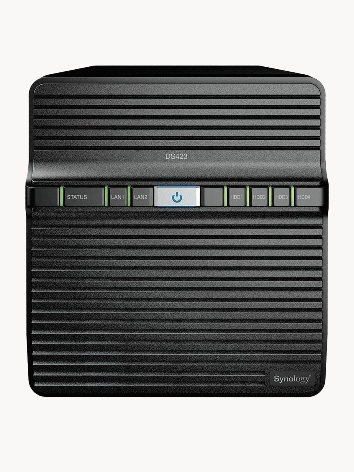 Synology DS423 Сетевое хранилище 4x2.5"/3.5" SATA, Realtek RTD1619B/4x1.7GHz, 2GB DDR4, 2x1 Гбит/с, 2xUSB