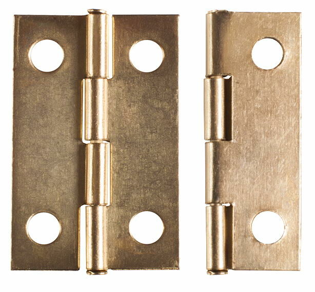 Петля для шкатулок 24*15 мм золотого цвета (20 штук в комплекте)