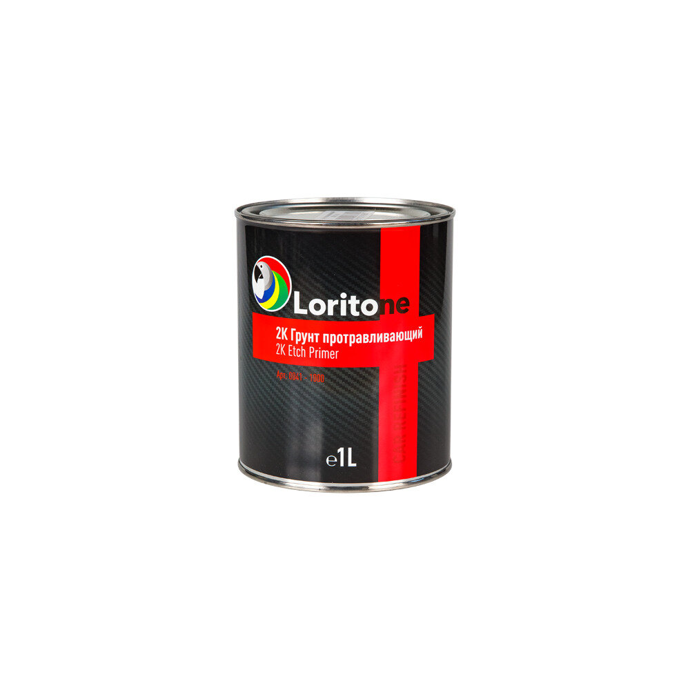 Loritone Грунт протравливающий 2K Etch Primer (без отвердителя), 1л.