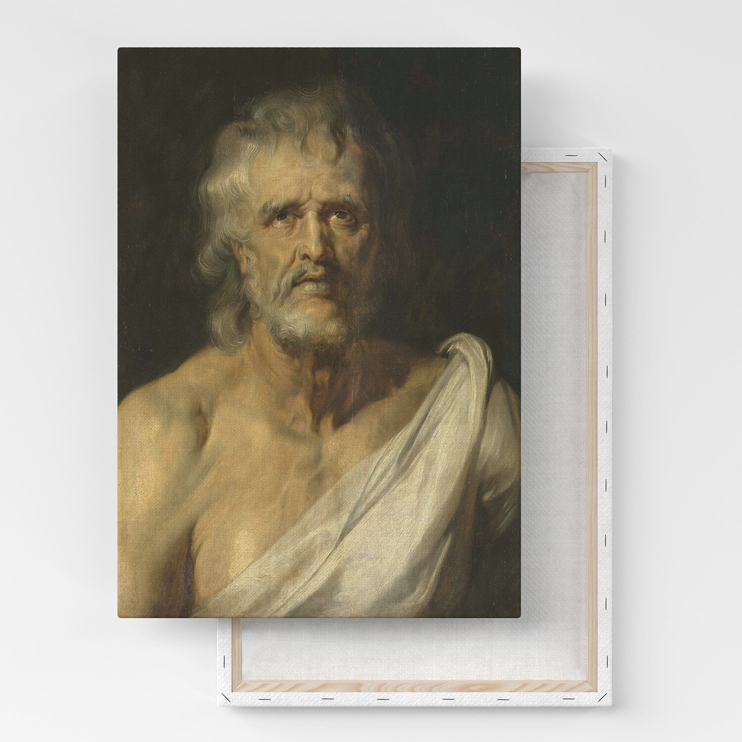 Картина на холсте, репродукция / Питер Пауль Рубенс - Half-length portrait / Размер 30 x 40 см