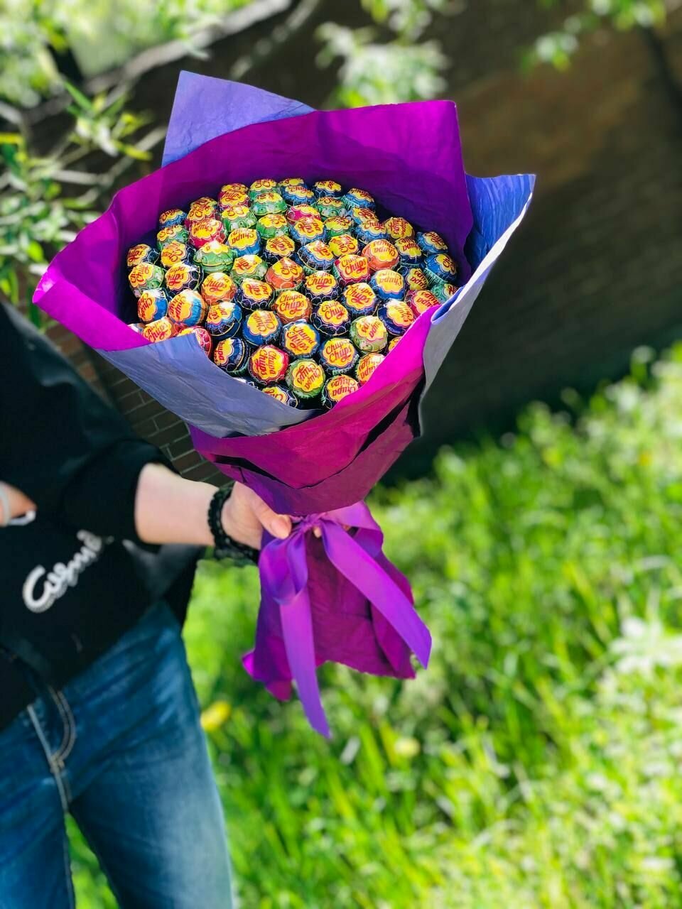 Букет из Чупа-Чупс