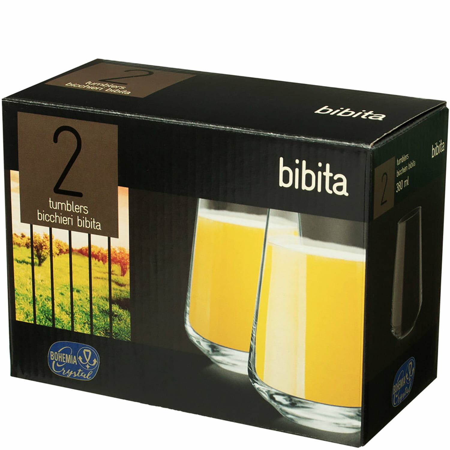 Набор бокалов Bohemia Crystal Bibita