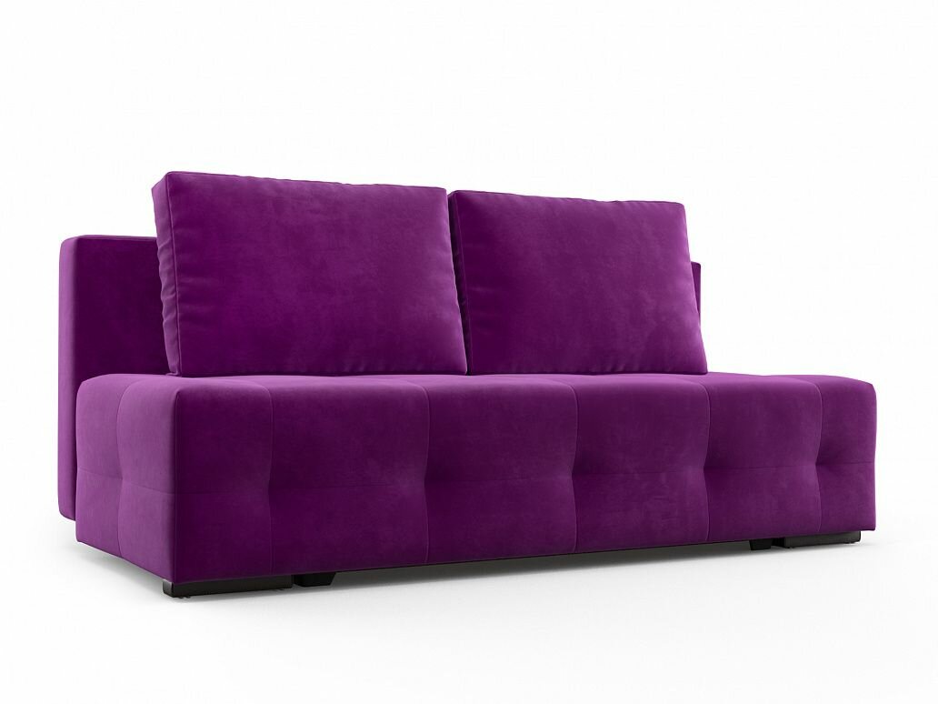 Meblevka Диван еврокнижка Марсель 1 микровелюр фиолетовый