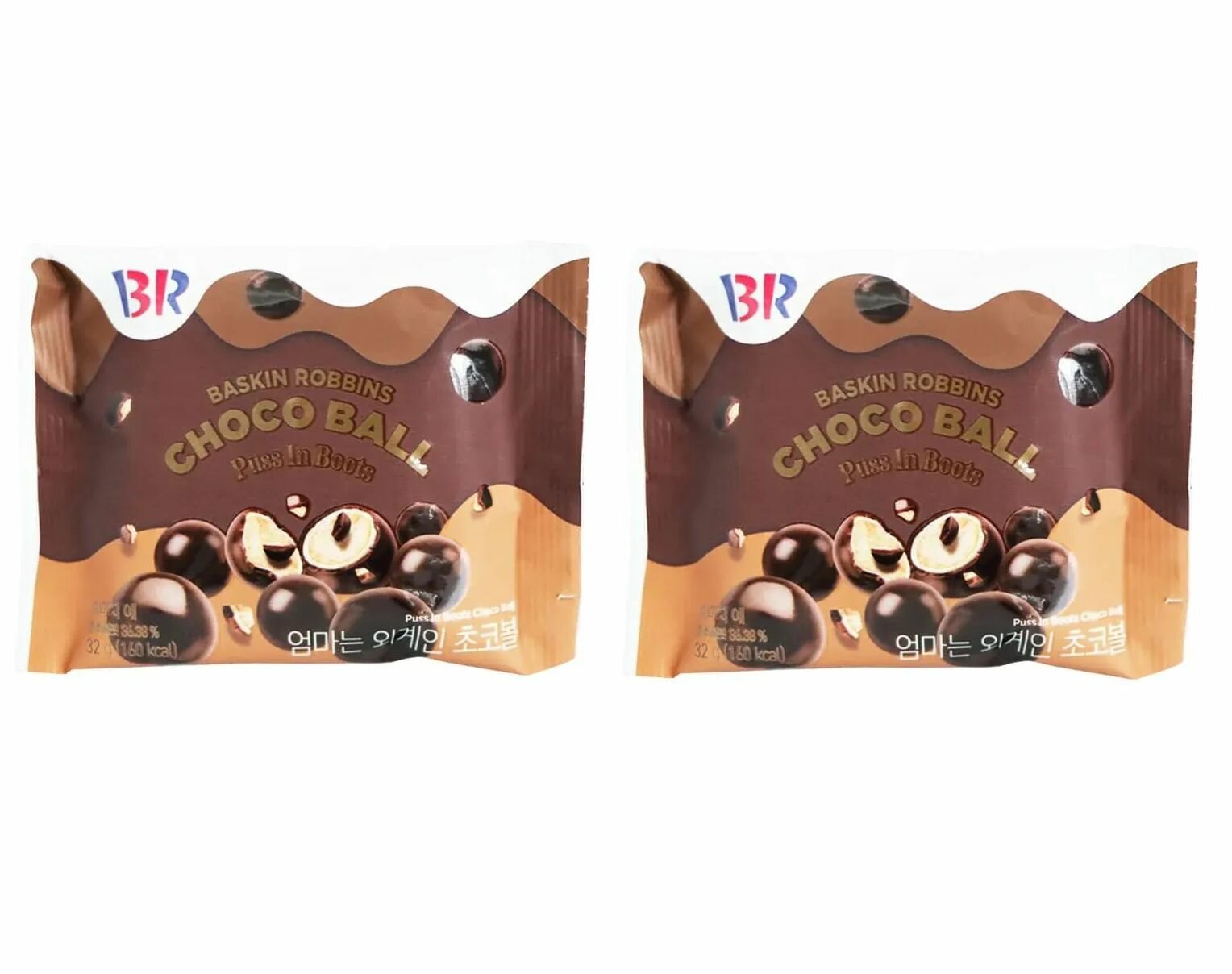 Шоколадные шарики Baskin Robbins Шоколад, 32гр х 2шт