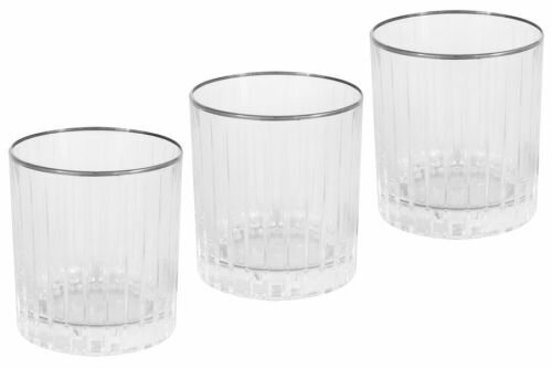 Набор стаканов для виски Same "Пиза серебро", 0.25 л, 6 шт.
