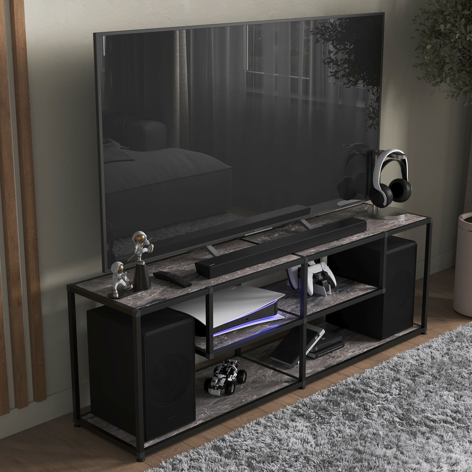 Тумба под телевизор, комод под телевизор, 154х50х33см