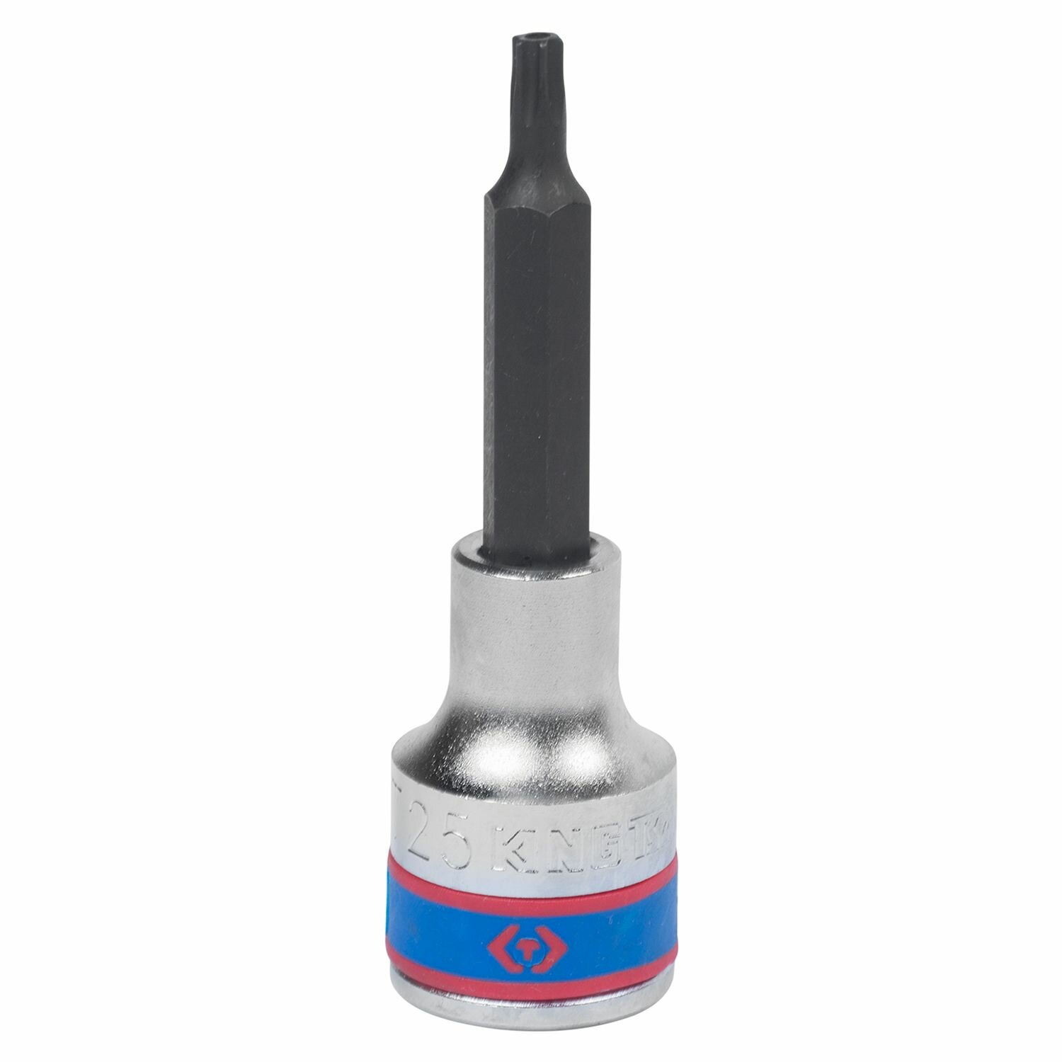 KING TONY Бита (Насадка) торцевая 1/2", Torx, T25, L 80 мм, с отверстием 403725