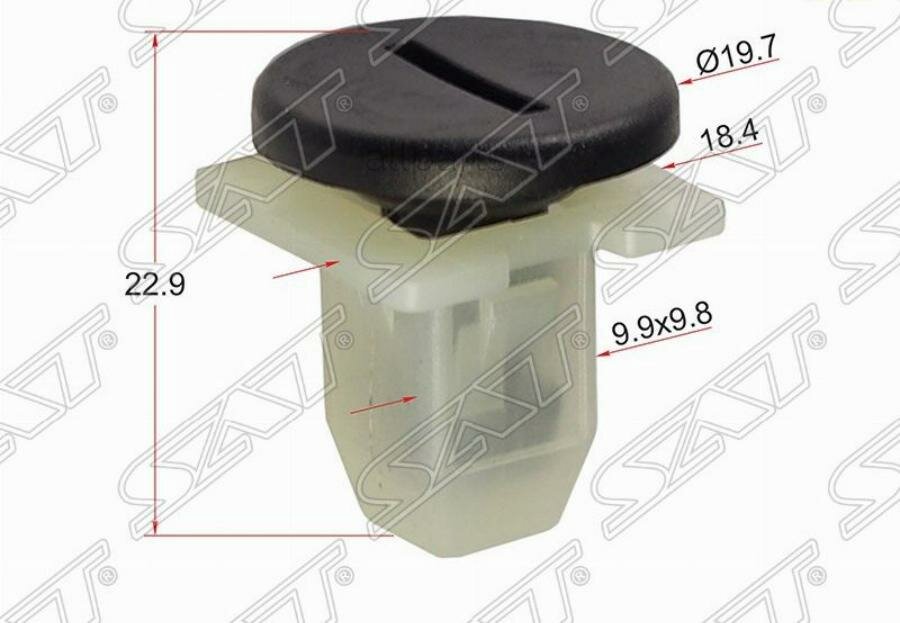 SAT ST-M10693 Клипса (фиксатор NISSAN (Продажа по 10шт))