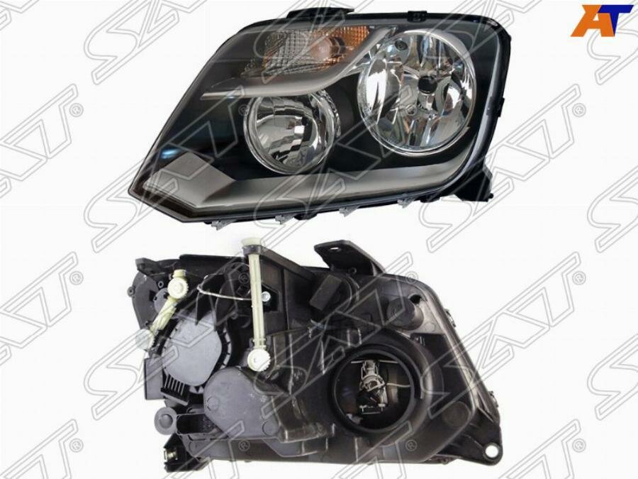 SAT ST-441-11F6L Фара Volkswagen Amarok 10-16 (Слева/ Галоген)