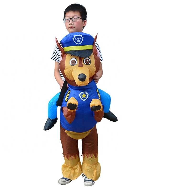 Надувной костюм "Верхом на Гонщике"