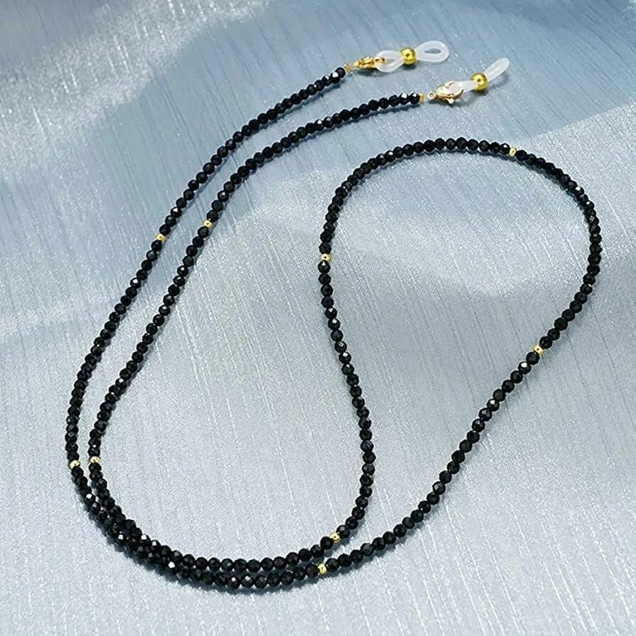 Цепочка для очков из гидротермальной шпинели шнурок для очков держатель для очков Hrustalek