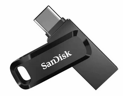 Флешка SanDisk Ultra Dual Drive Go USB Type-C 128 ГБ, 1 шт, черный