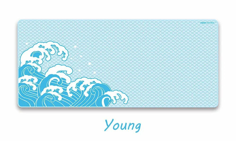 Коврики для мыши X-Raypad Aqua Control Plus Wave Young