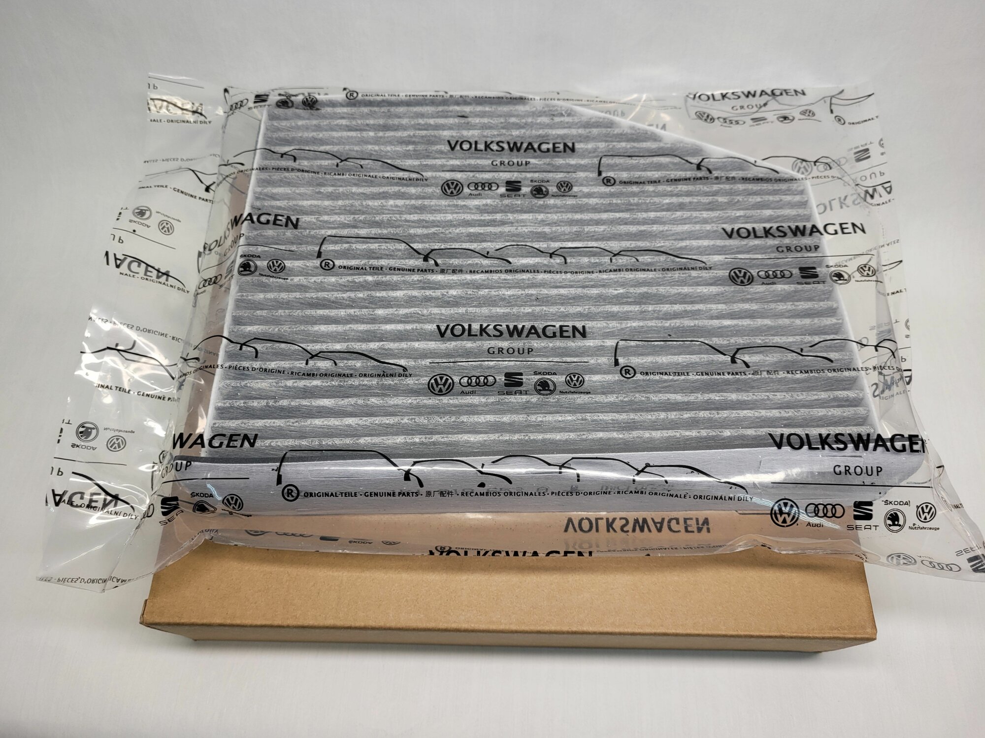 Фильтр воздушный VAG 1K1819653B, для Audi, VW, Skoda, Seat, угольный