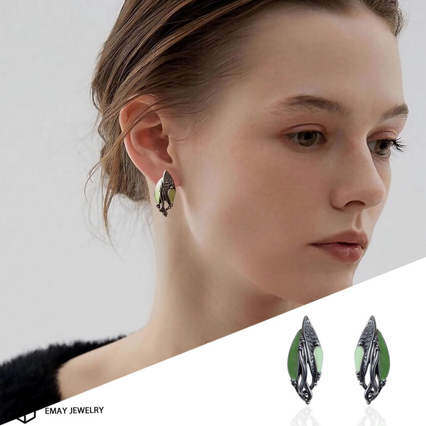 Серьги, эмаль