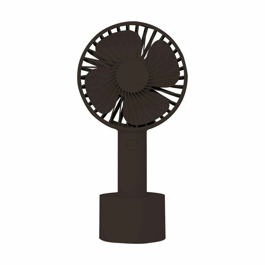 Портативный вентилятор ручной SOLOVE manual fan 2000mAh 3 Speed TypeC N9 Black RUS