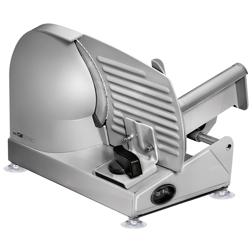 Ломтерезка CLATRONIC MA 3585, нержавеющая сталь, 19 см, серебристая