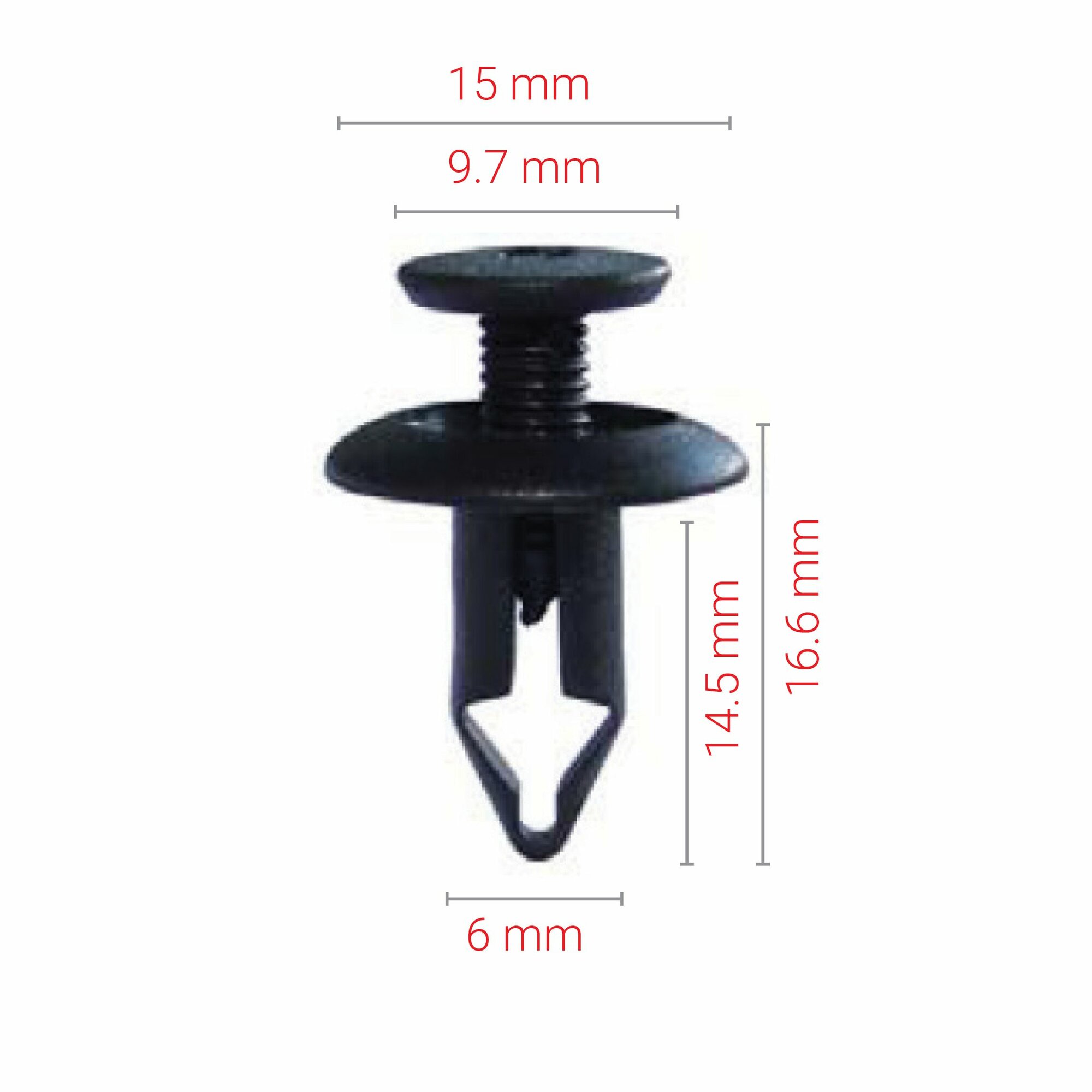 Клипса автомобильная Mitsubishi