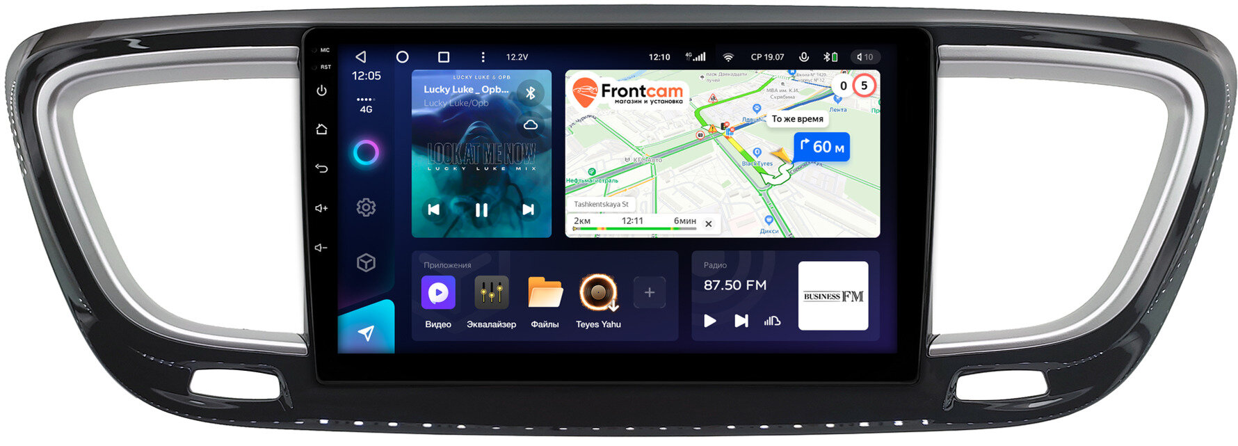 Штатная магнитола Chrysler Grand Voyager 6 2019-2024 (глянцевая) Teyes CC3 4/32 9" RM-9-2210 Android 10 (4G-SIM, DSP, QLed)
