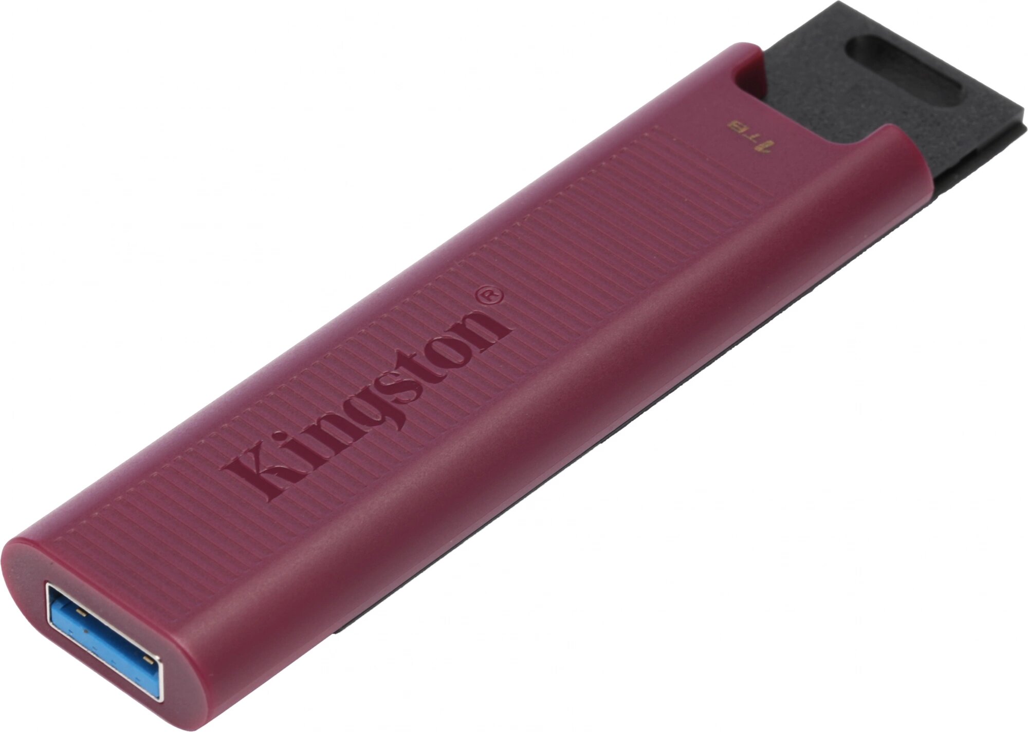 Флешка 1Tb Kingston DataTraveler Max черный/бордовый USB 3.2 (DTMAXA/1TB)