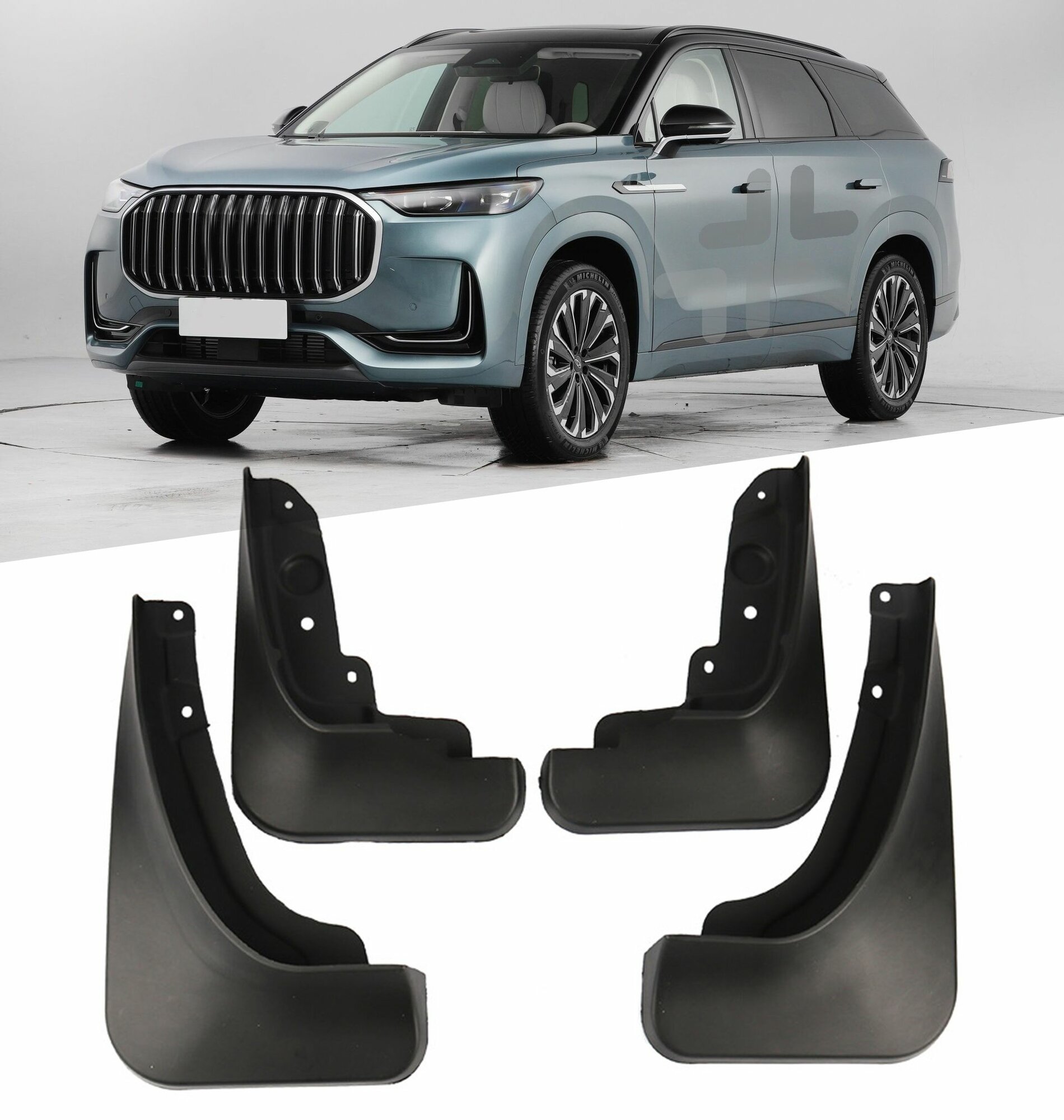 Брызговики для Jaecoo J8 для защиты кузова автомобиля