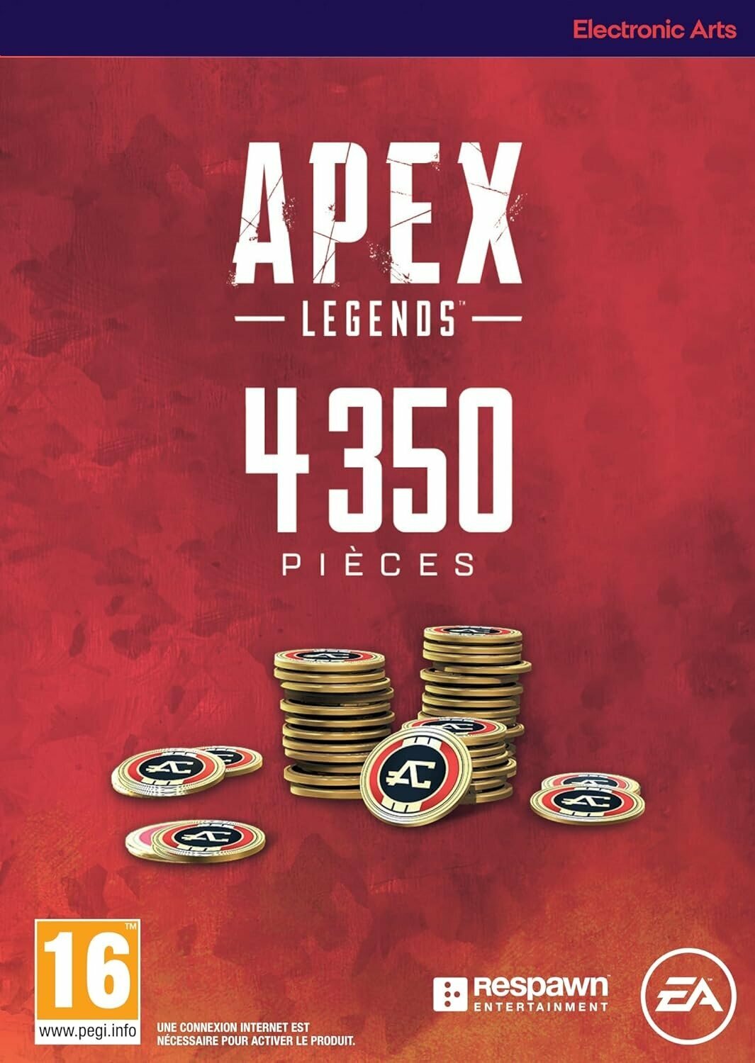 Пополнение счета Apex Legends на 4350 Coins / Код активации Монеты Apex / Подарочная карта / Gift Card (Россия) ПК