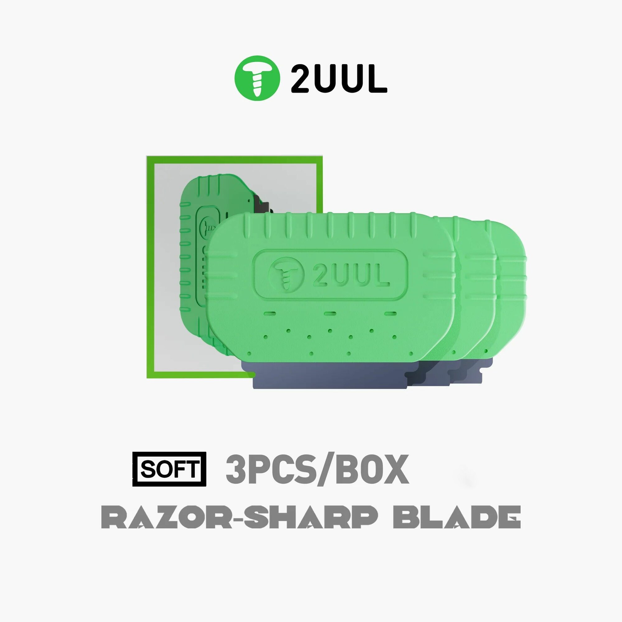 Инструмент для вскрытия 2UUL Razor Soft (мягкий) 3шт
