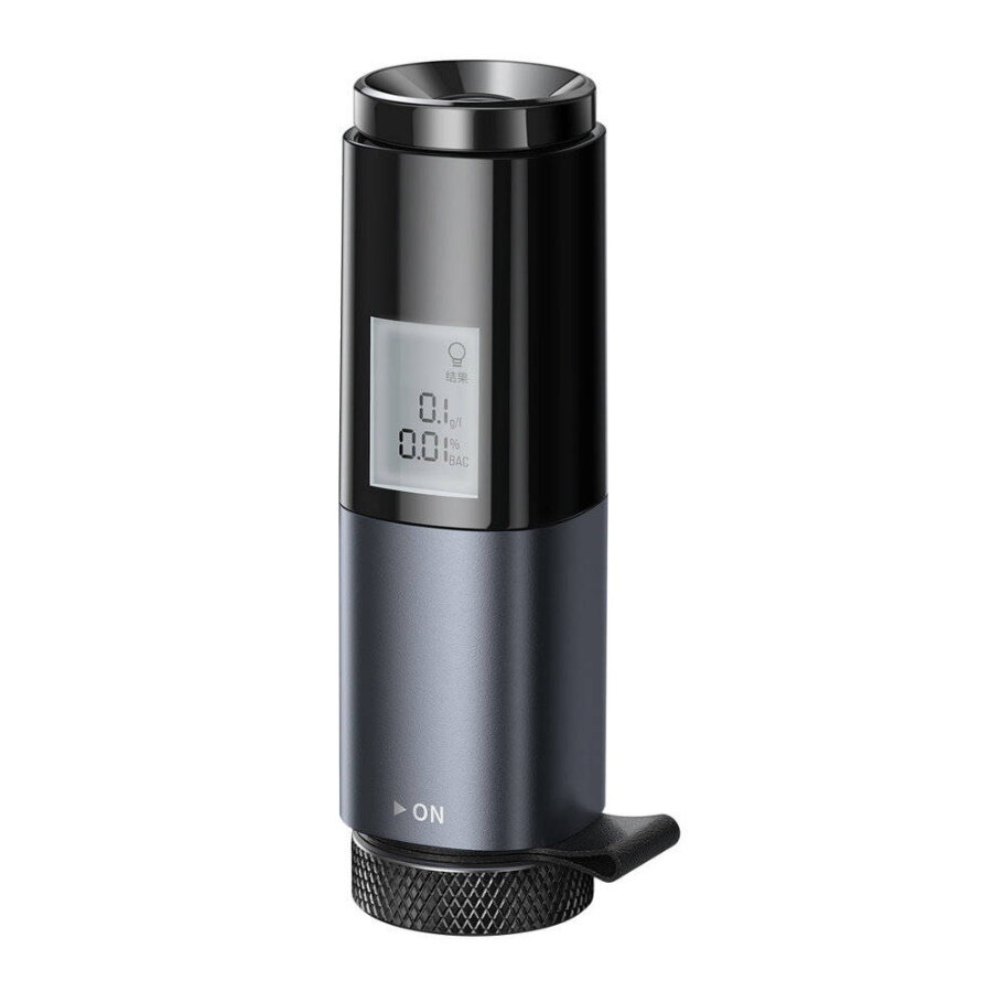 Портативный автомобильный алкотестер Baseus Digital Alcohol Tester Black (CRCX-01)