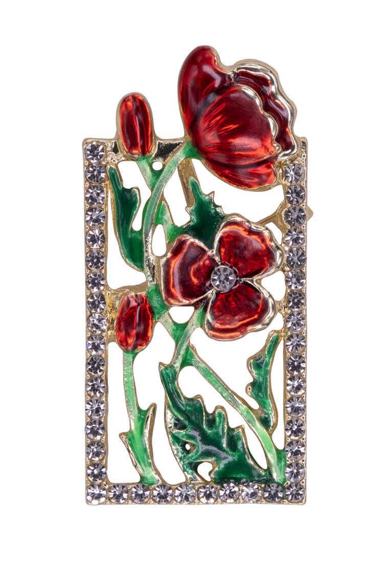 Брошь, эмаль