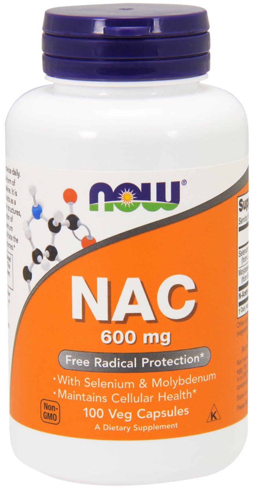 NAC 600 мг 100 капсул