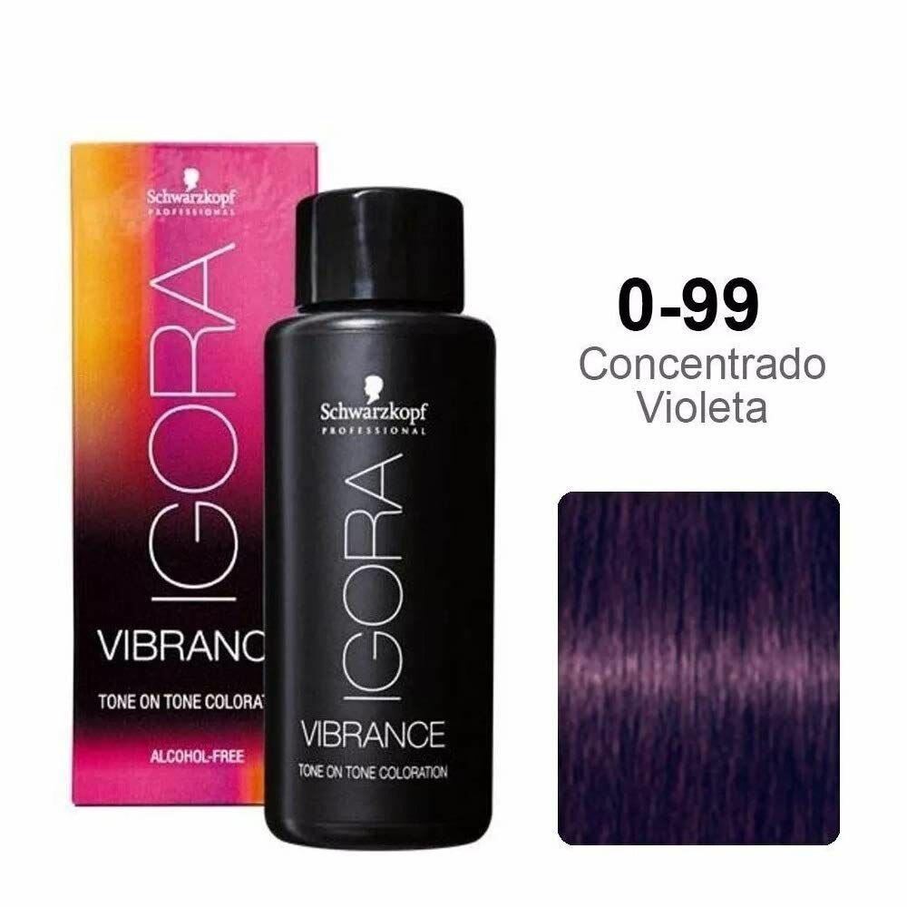 Schwarzkopf Professional Vibrance микстон, 0-99 фиолетовый микстон, 60 мл