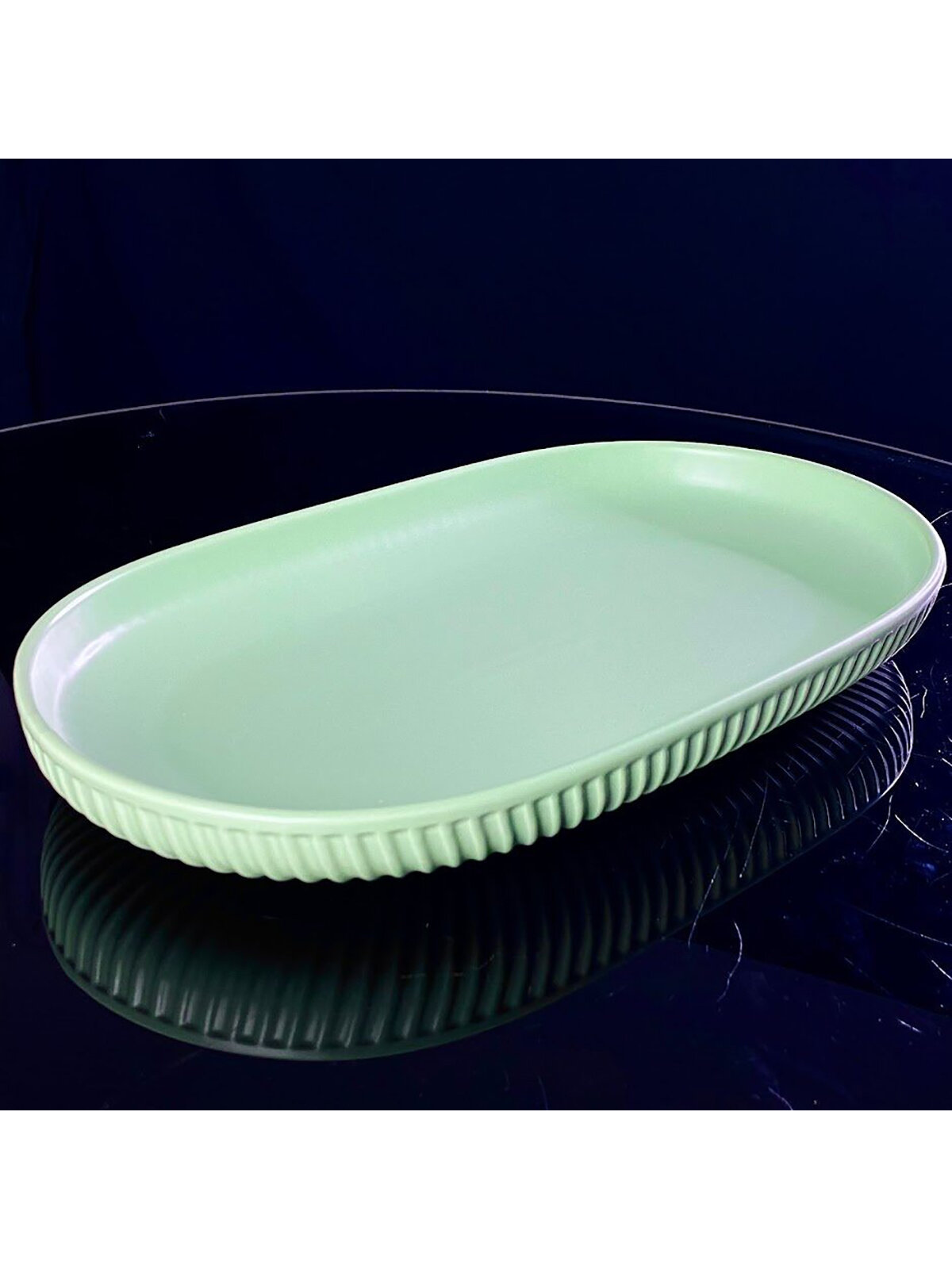 Блюдо сервировочное Lenardi, фарфор, 35,5 см