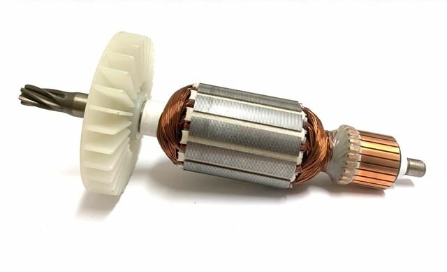 Ротор / Якорь для перфоратора Парма П-01-24/900ЭР (L-164 мм, D-35мм, Z-6)