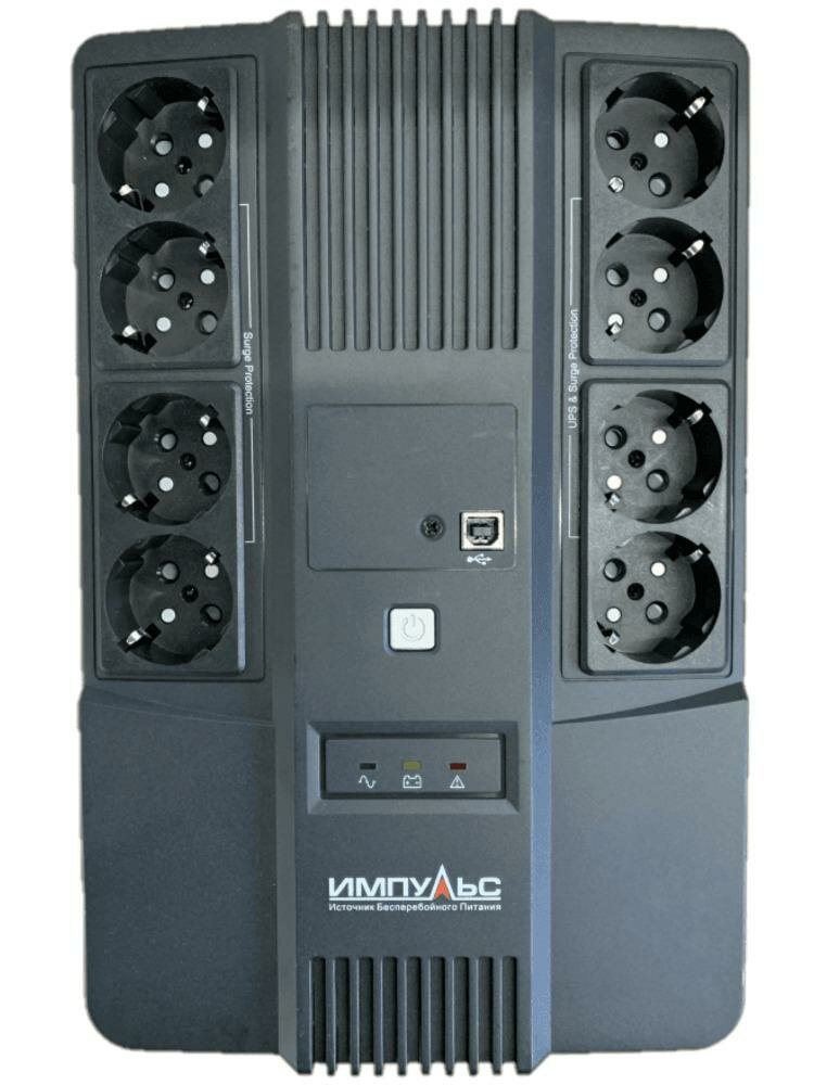 ИБП Импульс мастер 600 (MT60102), черный