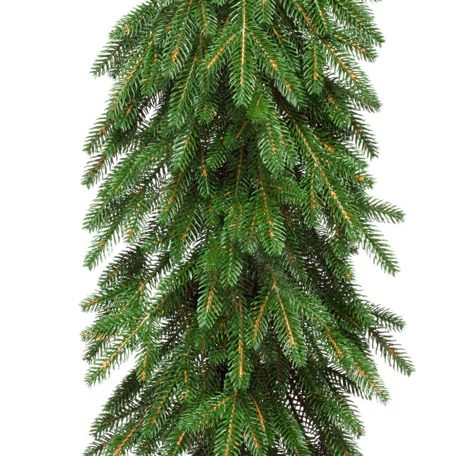 Хвойная гирлянда Сапфир 180*33 см, литая 100%, Царь Елка, ВСФ-180