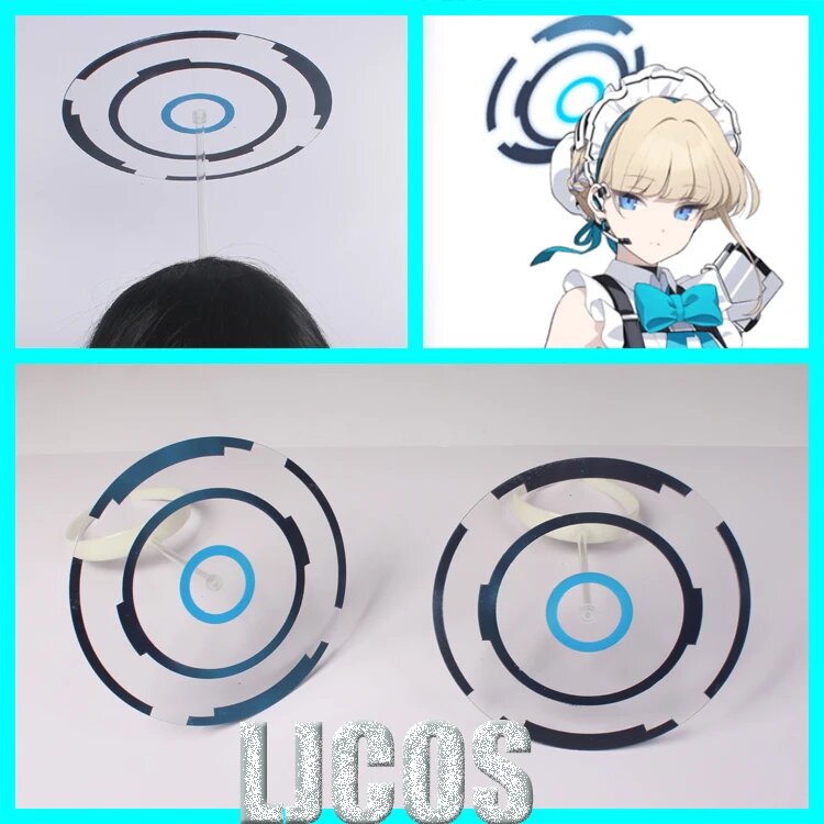 Синий костюм Асума Токи из Blue Archive S, Halo only