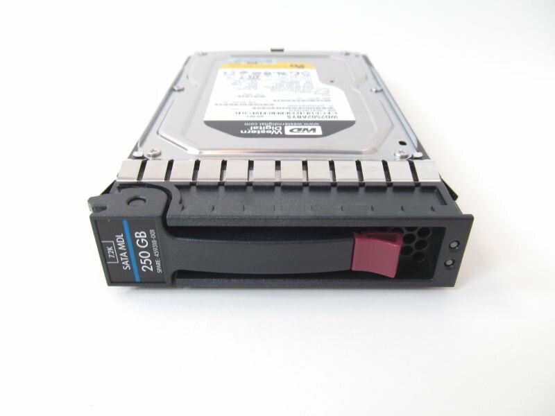 Жесткий диск HP 459318-001 9CA152-784 GB0250EAFJF 482483-001 250Гб SATA 3Gb/sec 7200 об./мин. 3.5" LFF NCQ HotPlug. Товар уцененный
