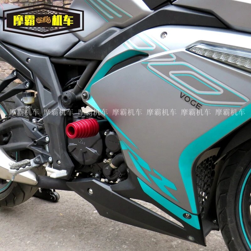 Для поездок на мотоцикле, защитные панели для Loncin Voge 300rr Lx300gs-b Бирюзовый, Red Aluminum Head