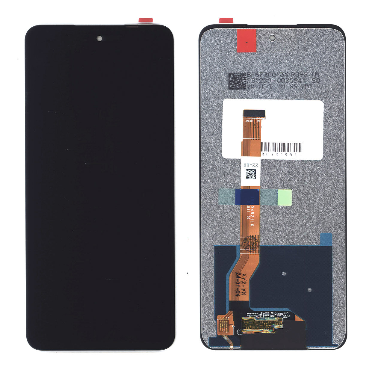 Дисплей (модуль) для телефона Realme 11 4G (RMX3636), в сборе с тачскрином, черный orig lcd