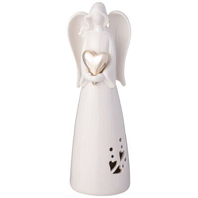 Фигурка Lefard "ангел" с led-подсветкой 9х7,5х25 см (146-2123)