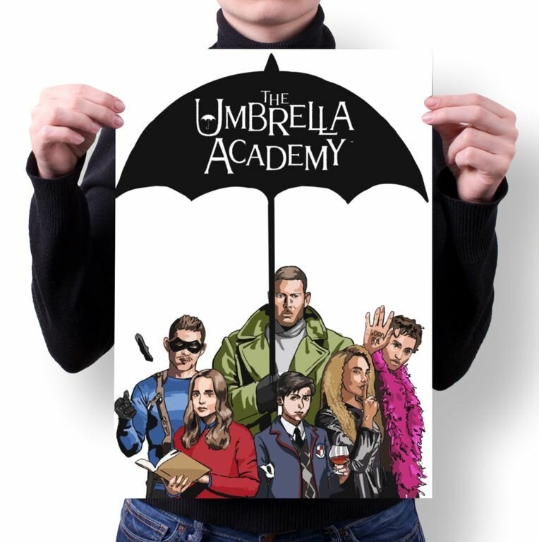 Плакат Академия Амбрелла , The Umbrella Academy №2, А4