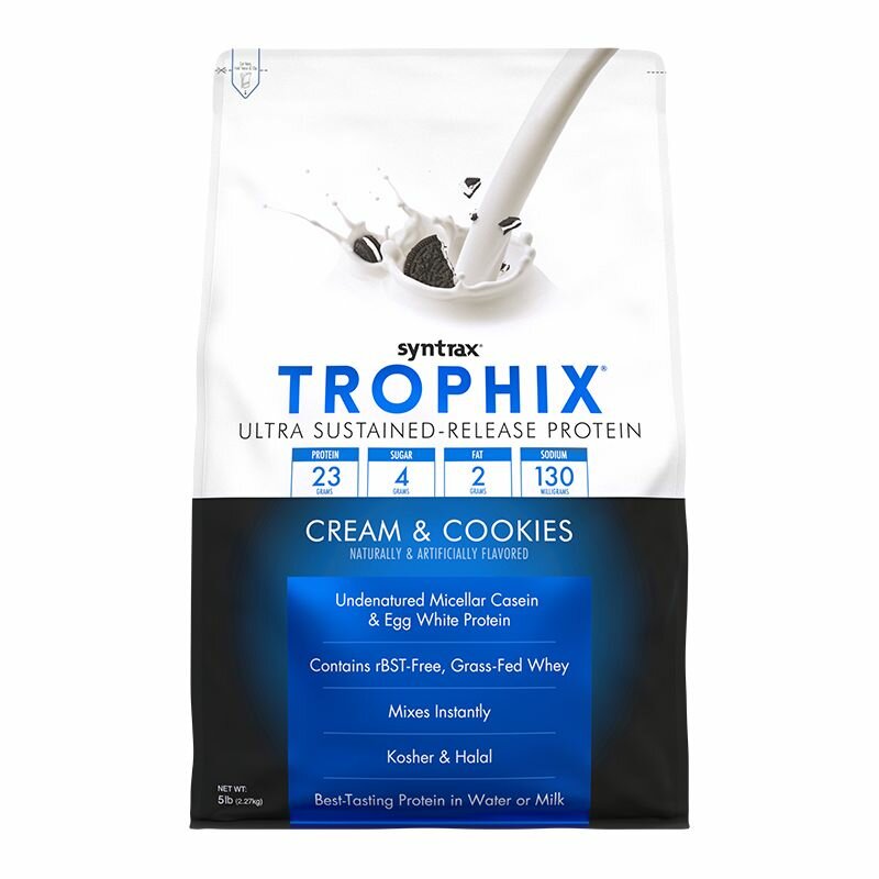 Многокомпонентный протеин Трофикс 5 фунтов Печенье с кремом / Syn Trophix 5 lb Cream & Cookies