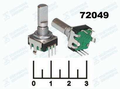 Энкодер PEC11R-4220F-S0024 с кнопкой (33325)