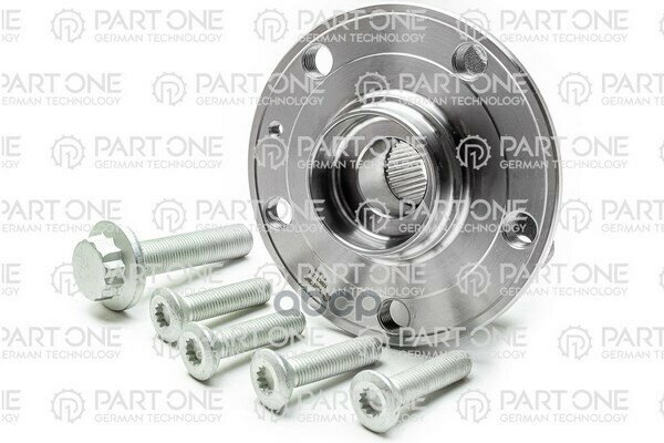 Ступица колеса front, AUDI A3 03>, SKODA OCTAVIA 05>, SEAT LEON 05>, VW GOLF V 04>, d=136mm, with ABS PART-ONE арт. 1BK112H