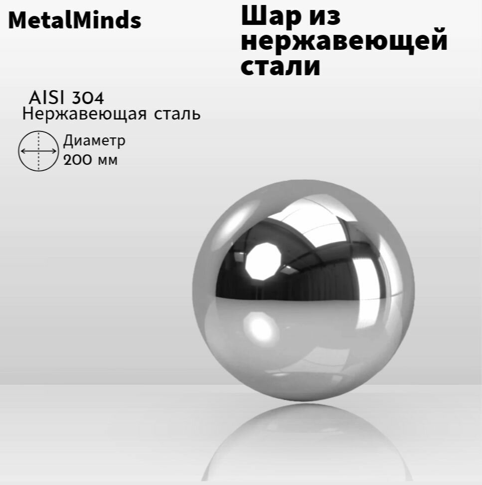 Шар из нержавеющей стали