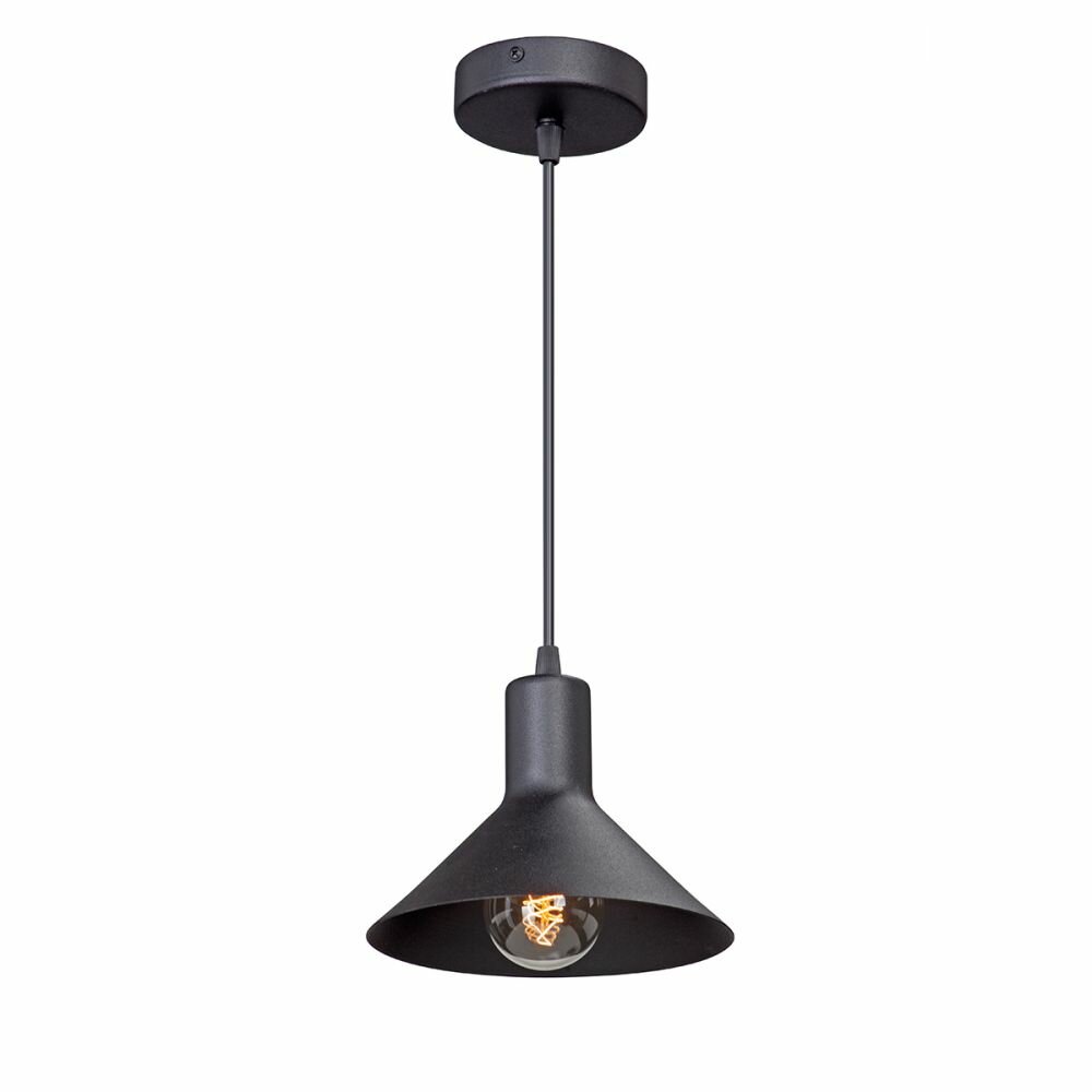 Подвес Vitaluce V4786-1/1S, 1xE27 Макс. 40Вт Черный, Матовый / Виталюче.