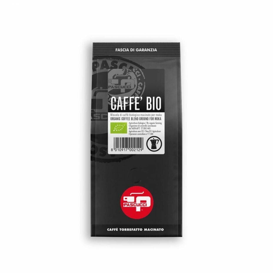 Кофе молотый PASCUCCI Caffe BIO , Италия, 250 гр