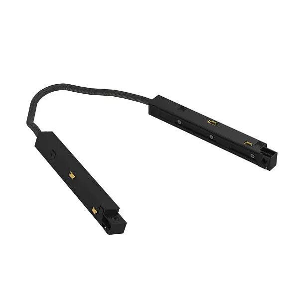 Коннектор угловой (гибкий) токопроводящий для магнитного трека Ledron ( 5355, 5356, 5412, 5442 ) Black